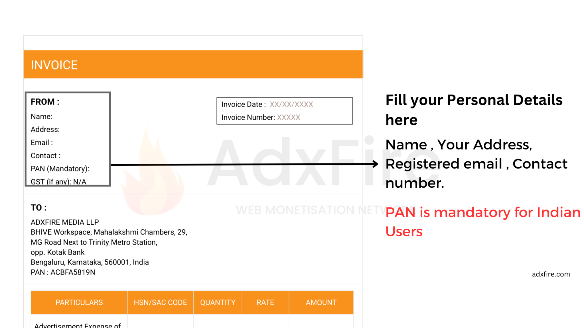 How to Fill Adxfire Ad Network Invoice – Step-by-Step Guide – Blog ...